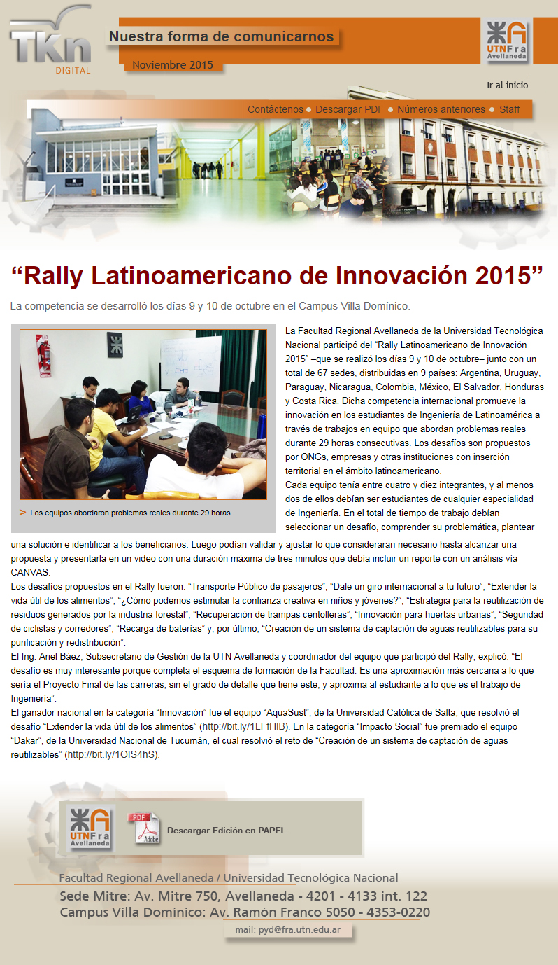 TKn digital - UTN FRA