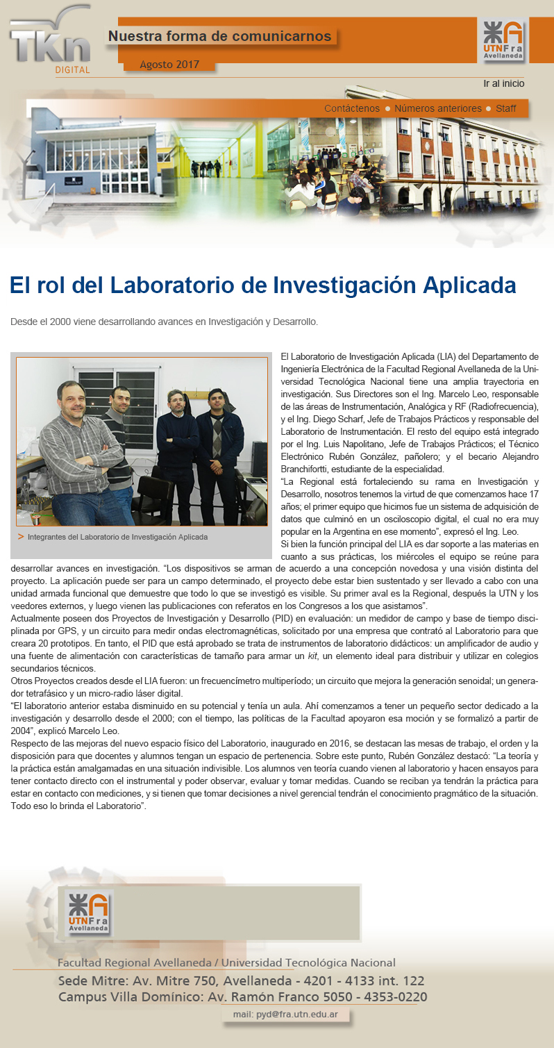 TKn digital - UTN FRA